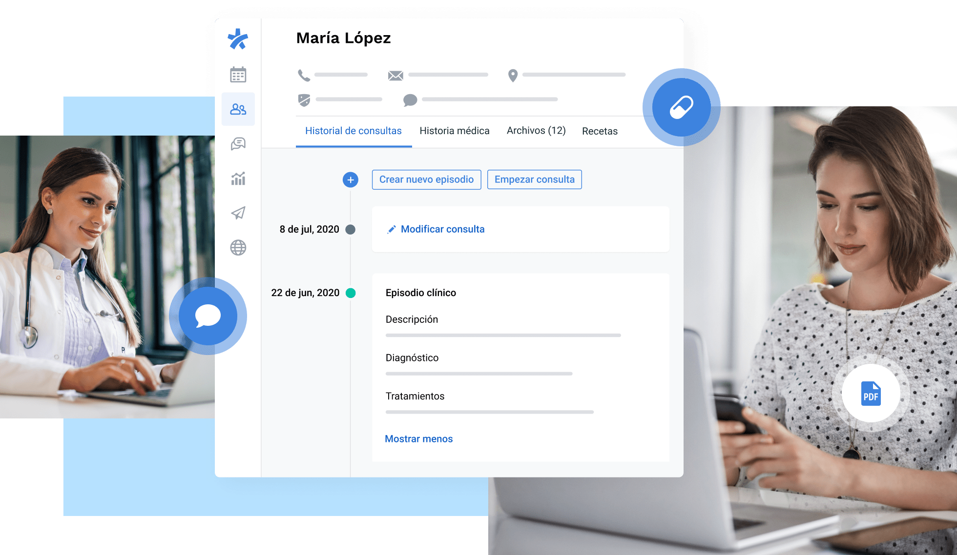 Software de gestión de pacientes para clínicas | Doctoralia